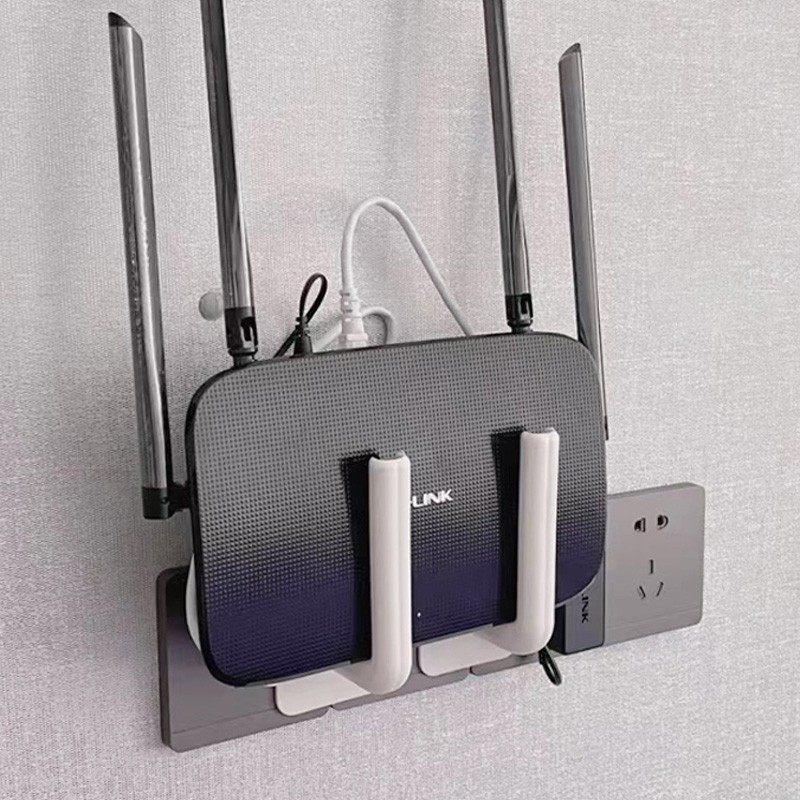 Router Storage Box - Wall-Mounted Organizer for Set-Top Boxes, WiFi ...