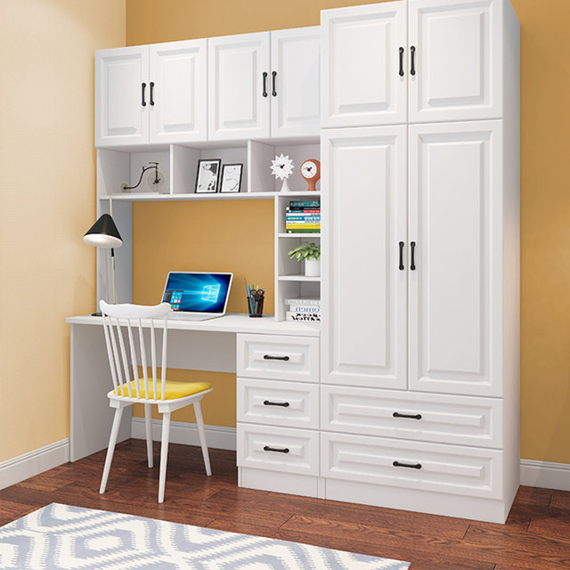 Study bookcase children's computer desk desk bookshelf student writing ...