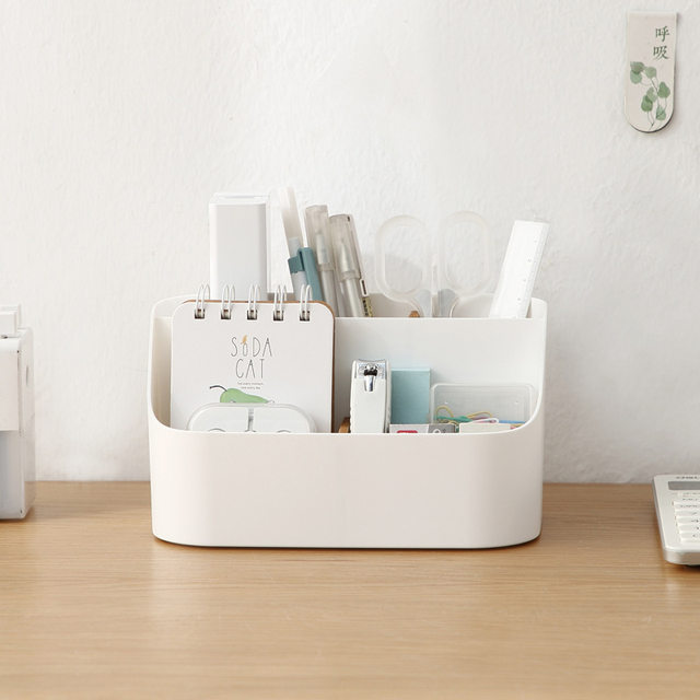 Desktop split storage box Multifunctional dressing table Cosmetics ...