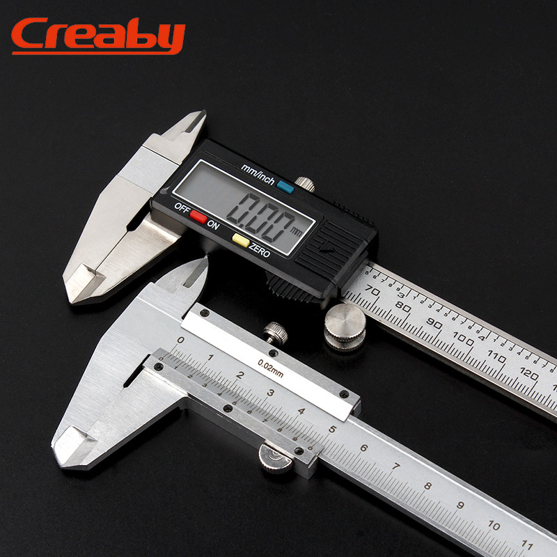 Цифров шублер Creaby - Прецизен измервателен инструмент от неръждаема ...