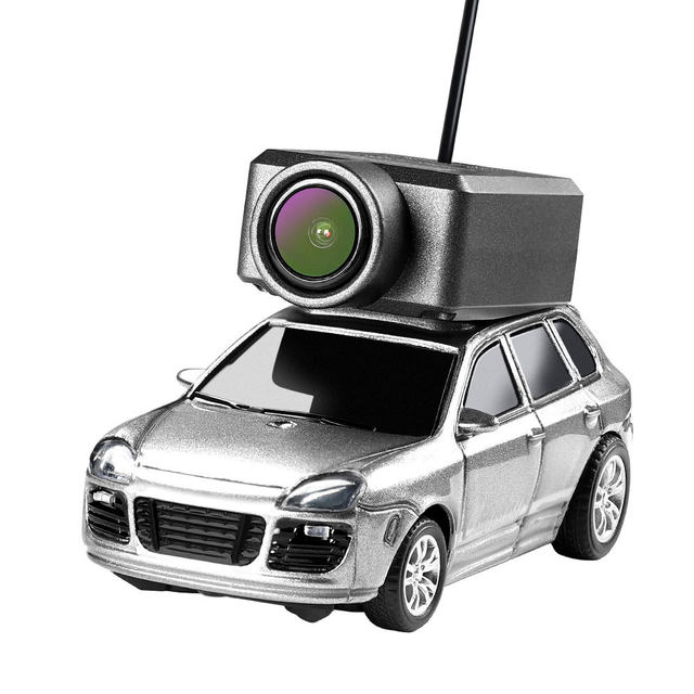 Mini FPV full proportion RC remote control car charging racing car 1:64 ...