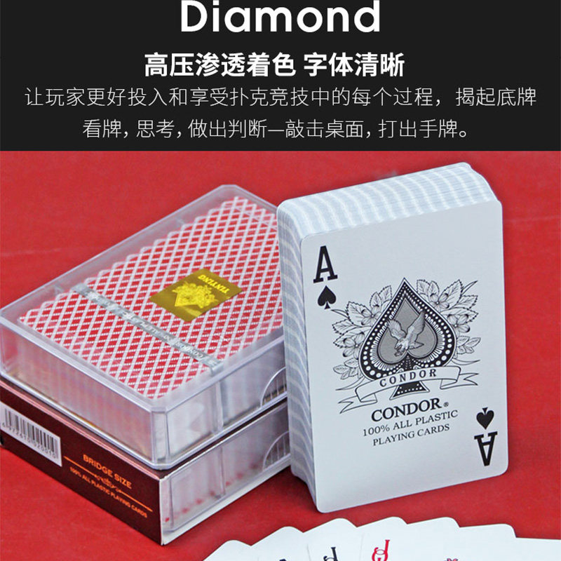 Jsc Plastic Playing Cards - Waterproof, Durable PVC Poker
