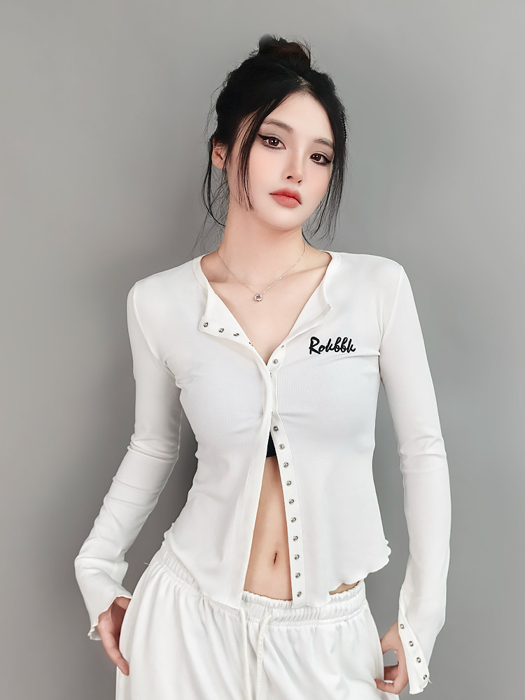 ROKBBK-K/Buhan Street Dance Trendy Brand Casual Jazz Hiphop Dancing Long Sleeve Women's Jazz ...