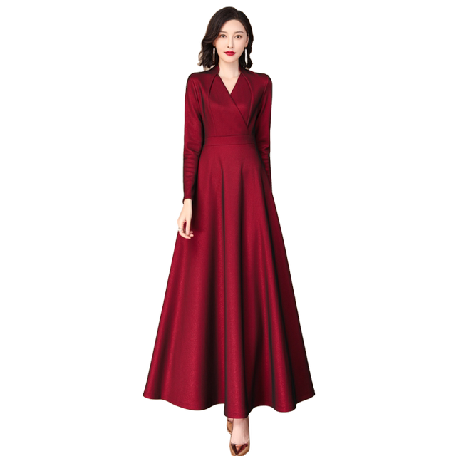 Hi Mother -in -law Wedding Banquet 2024 Spring and Autumn New Red Dress ...