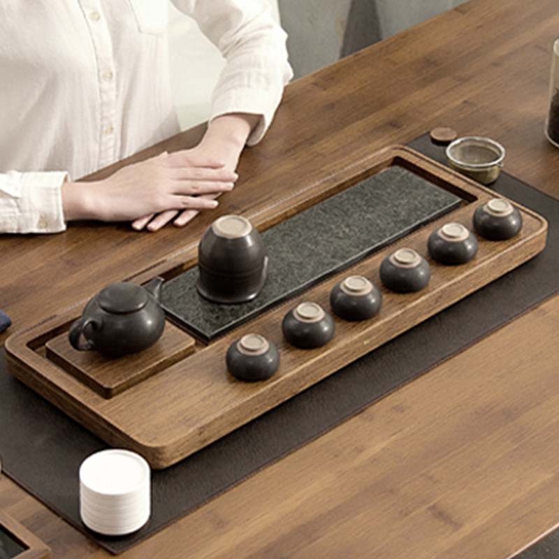 Wujin Stone small tea tray household light luxury modern minimalist ...