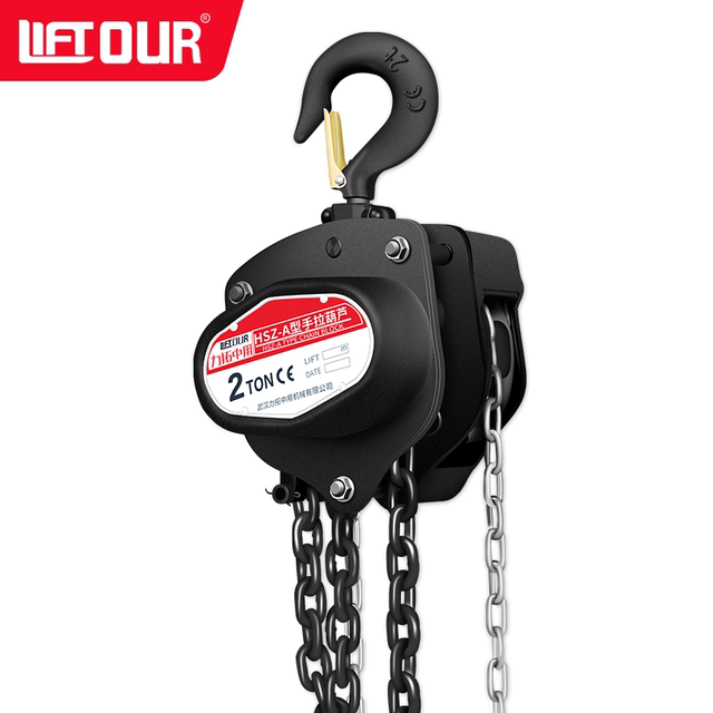 Rio Tinto inverted chain hoist 3 tons manual crane household 1 ton ...