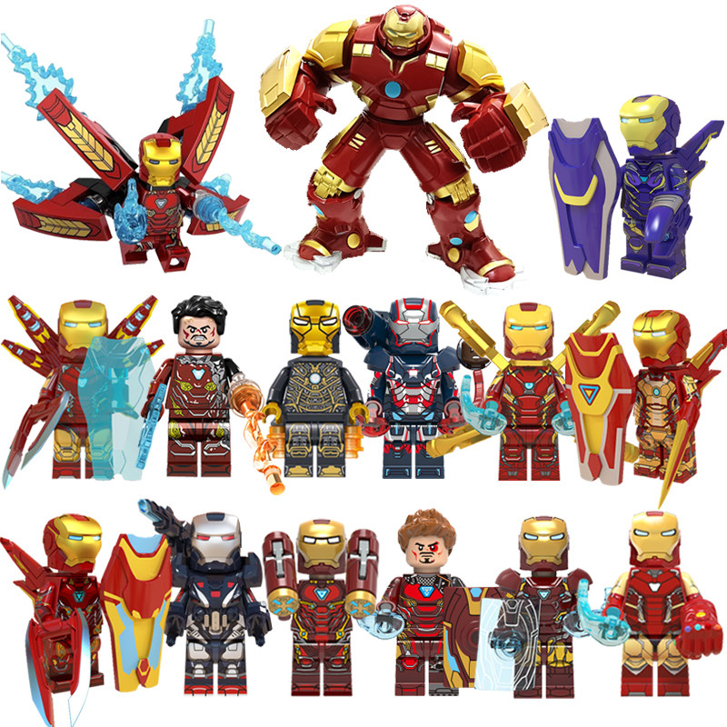 Compatible with LEGO Marvel Avengers Venom Spider Bat Iron Man Deadpool ...