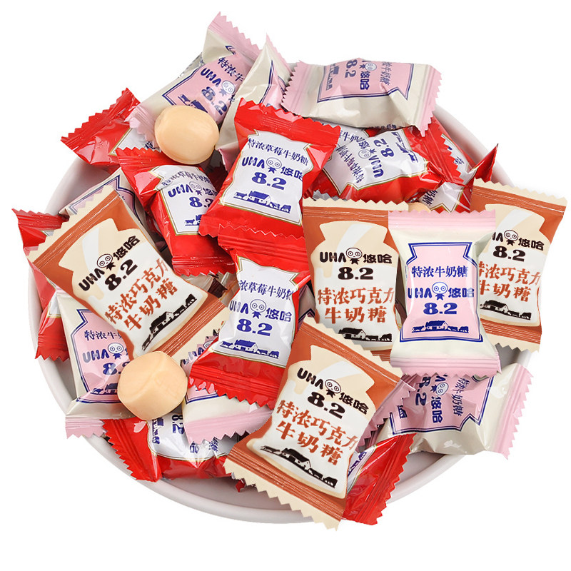 Uha 두꺼운 우유사탕 500g 고급 웨딩 스낵