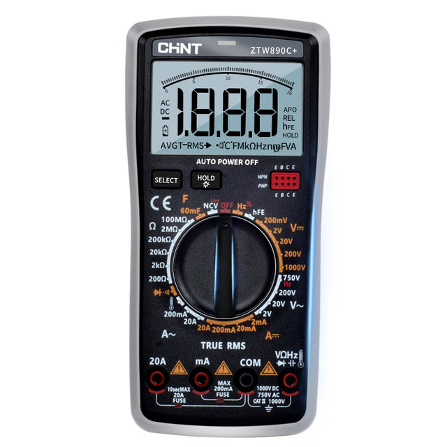 Chint multimeter digital high-precision fully intelligent anti-burn ...