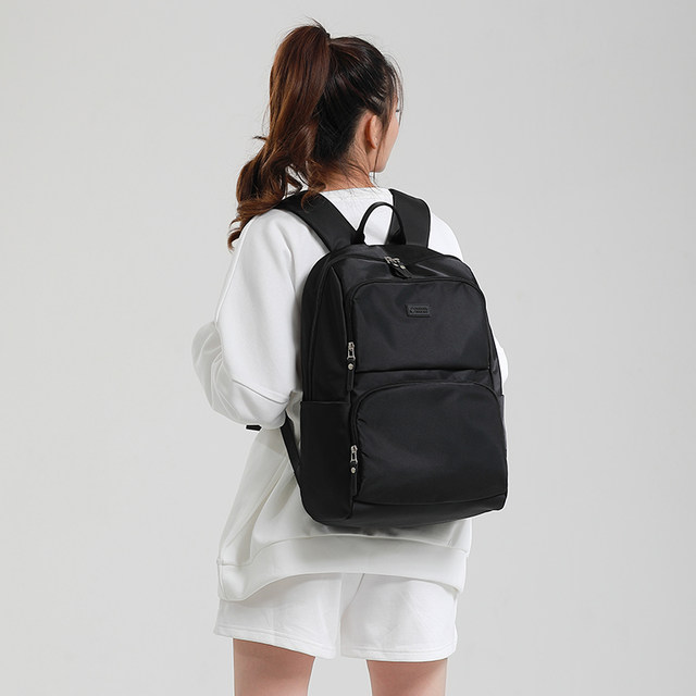 Oxford cloth backpack female 2024 new large -capacity travel backpack ...