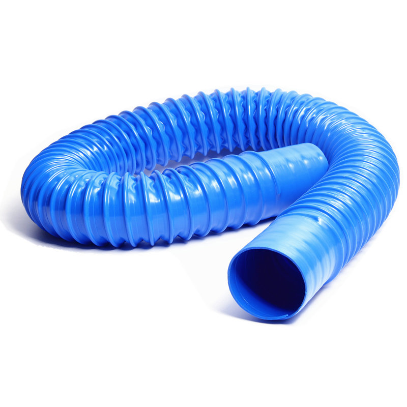 PVC Blue Ventilation Pipe - Rubber Hose - Vacuum Dust Exhaust Pipe ...
