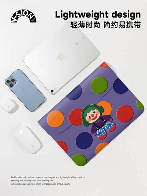 V -ISION Anime Clown Notebook Portable Computer Package is suitable for ...