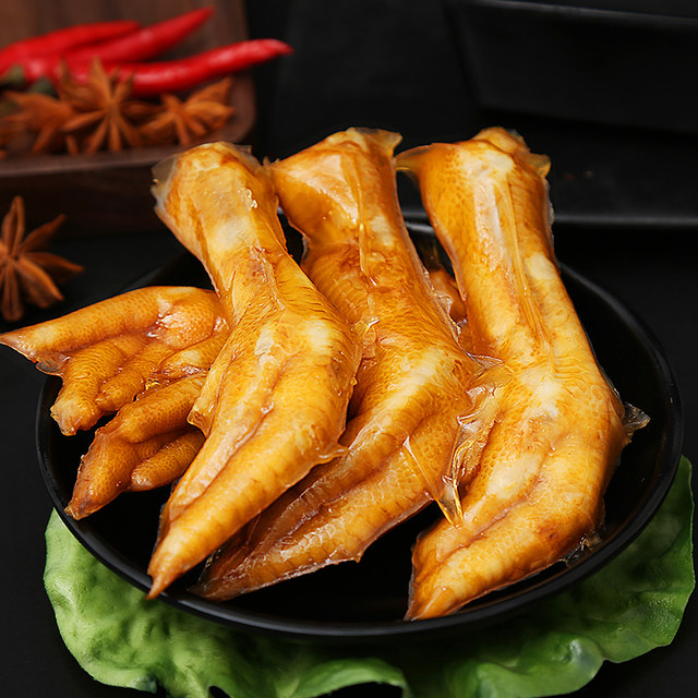 Yijiaxin Sauce Fragrant Chicken Feet Spicy Braised Chicken Feet Soaked ...