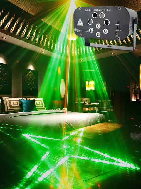 KTV flash light stage light full of stars LED lights disco bar voice ...