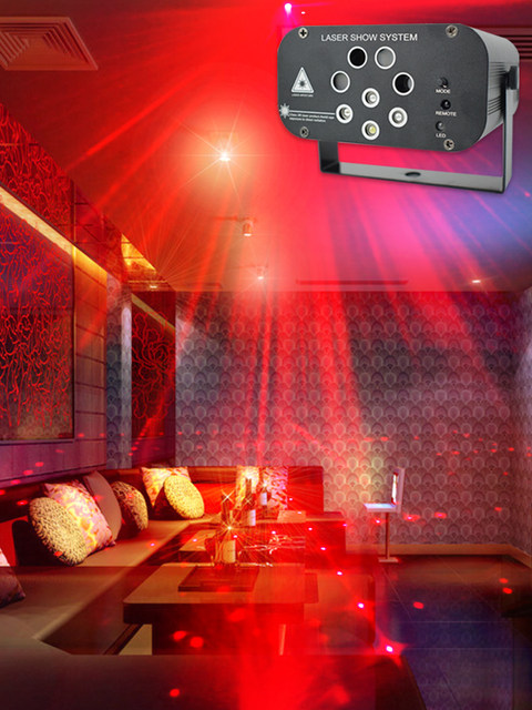 KTV flash light stage light full of stars LED lights disco bar voice ...