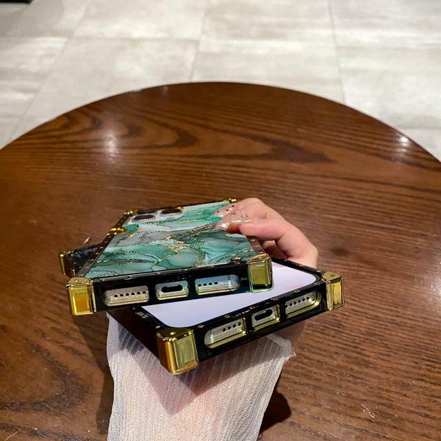 New iPhone16 square mobile phone case, all-inclusive Apple 15promax ...