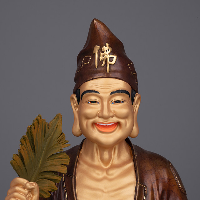 Taiwan's pure bronze sticker Jinji Buddha statue at home worships the ...