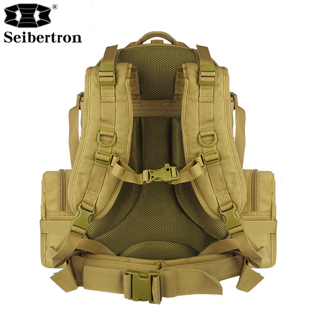 Tactical backpack climbing outdoor outdoor camp travel molle modular ...