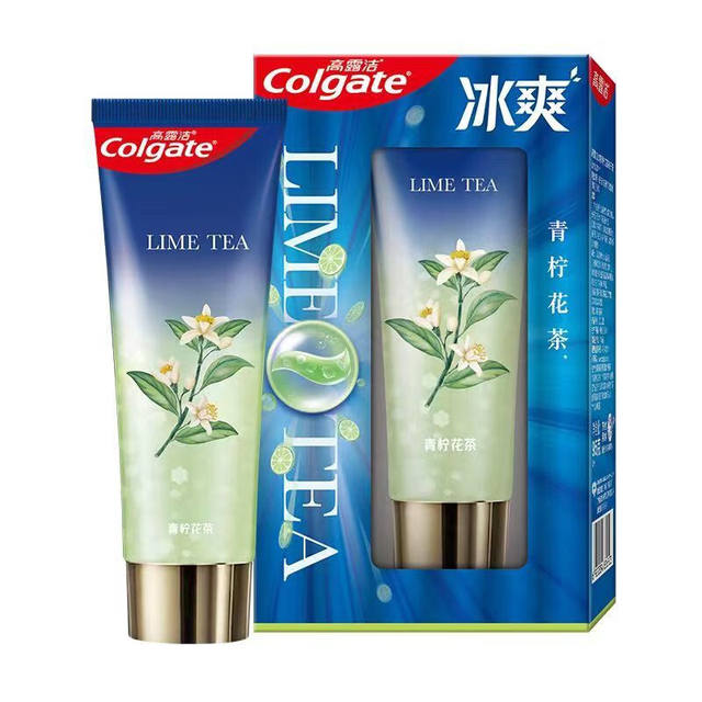 Colgate Fragrance Toothpaste Brutalist Co-branded Icy Osmanthus Black ...