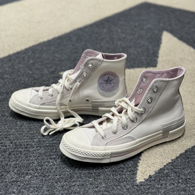 Authentic Converse 1970S high-top deconstructed splicing casual sports ...