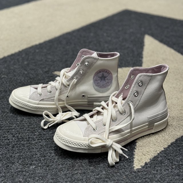 Authentic Converse 1970S high-top deconstructed splicing casual sports ...