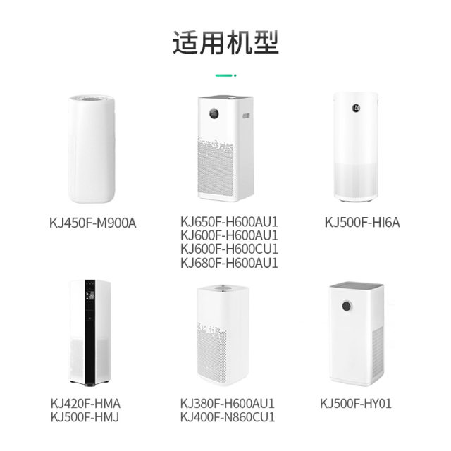 Suitable for Haier air purifier filter element KJ450F-M900A filter KJ600F/650F-H600AU1