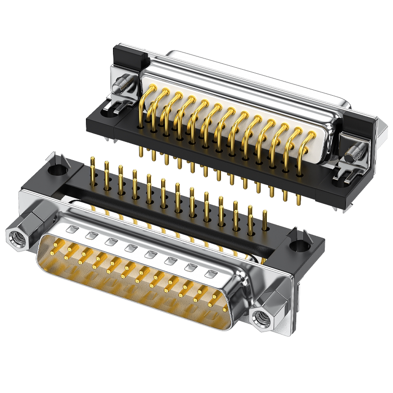 Juxun Dr25-001 DB25 Welding Board - 90° Right Angle Male/Female Connector
