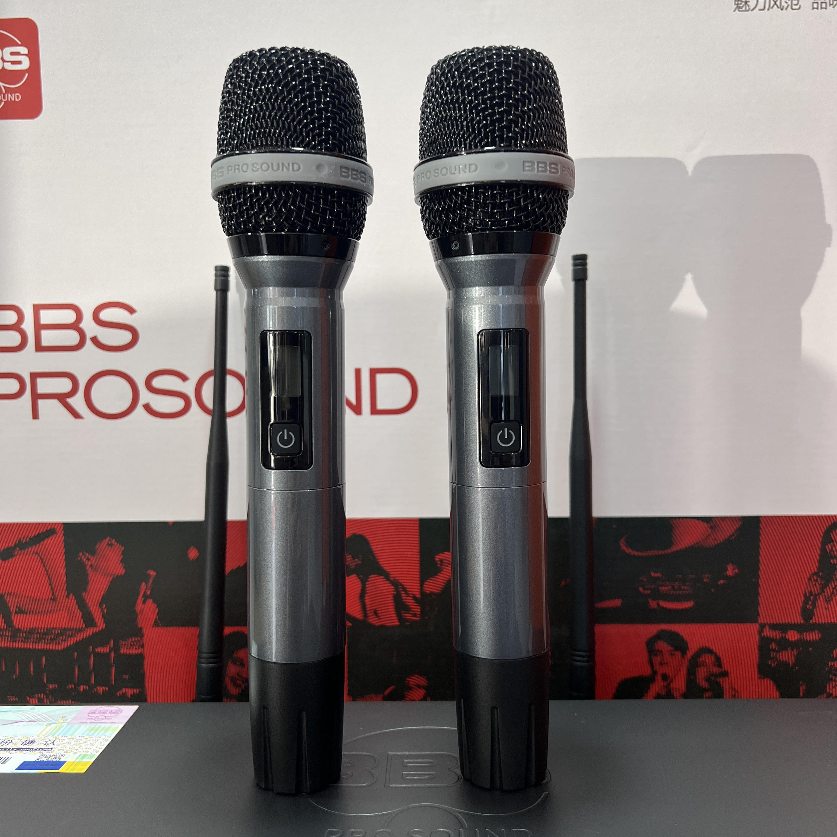 BBS S-390D无线话筒一拖二家用KTV会议舞台演出专业麦克风-淘宝网