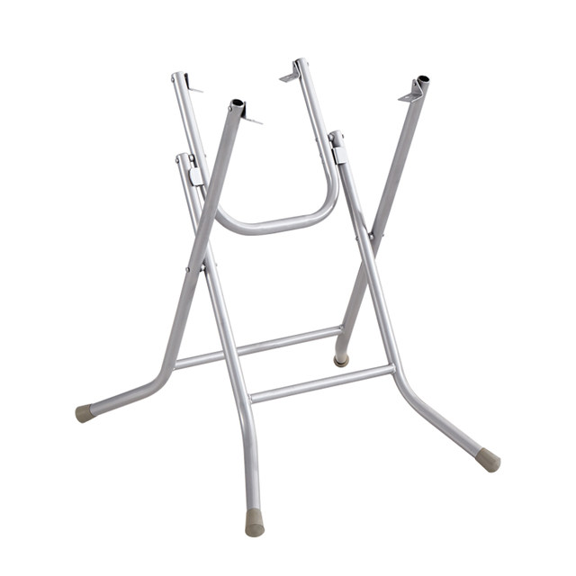 Folding table stand bracket, square and round frame, stainless steel ...
