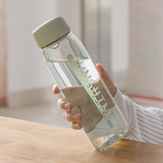 Water Cup Women's Large -capacity Fitness Sports kettle Student Portable High -temperature ...