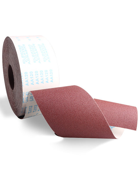 Hand-torn emery cloth roll polishing sandpaper woodworking sand leather ...