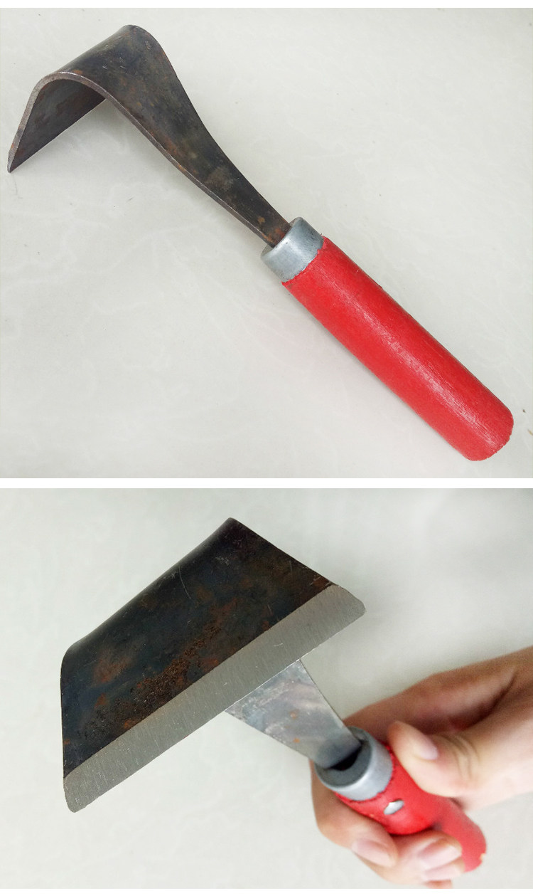 Bark scraper - Roll head integrated bark scraping knife | Spatula