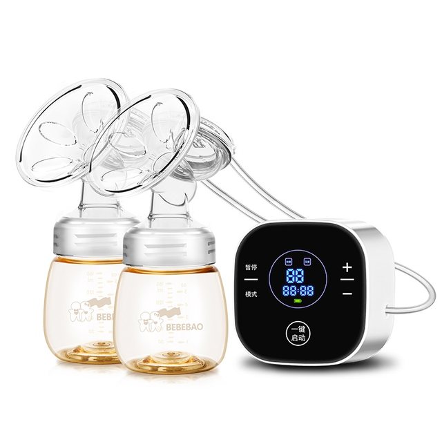 bebebao electric breast pump bilateral milk pump postpartum genuine silent suction large ...