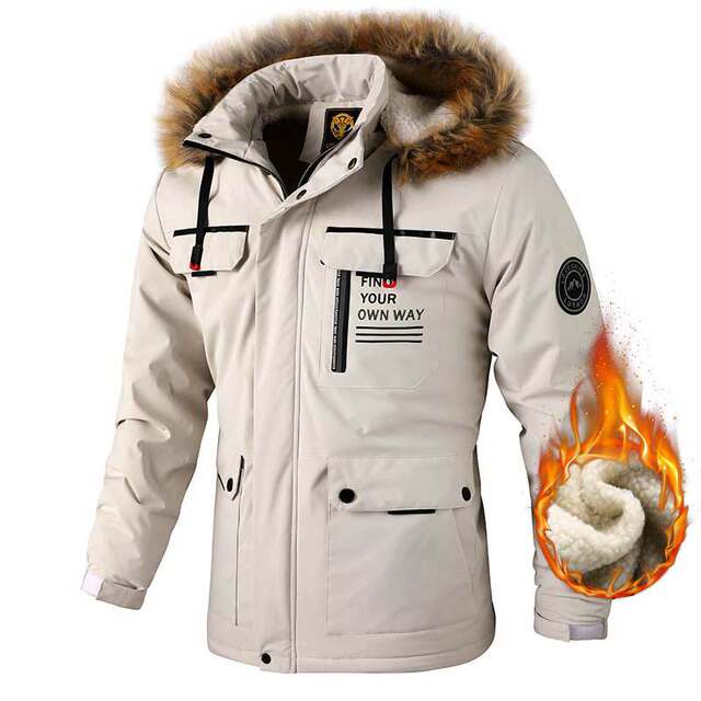 Plove jacket jacket Men's autumn and winter Korean version of the tide ...