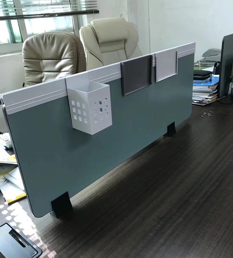 Desk Screen Hanging Pen Holder File Rack Storage Organizer Metal ...