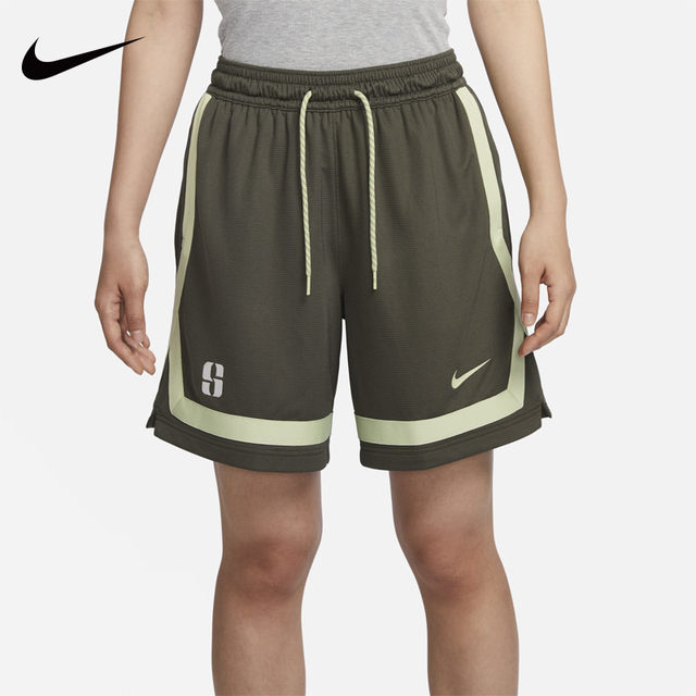NIKE Nike women's autumn shorts quick-drying breathable drawstring ...