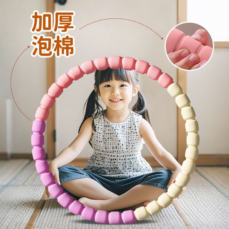 Cool Boy Kids Hula Hoop - Soft Foam Fitness Hoop for Children