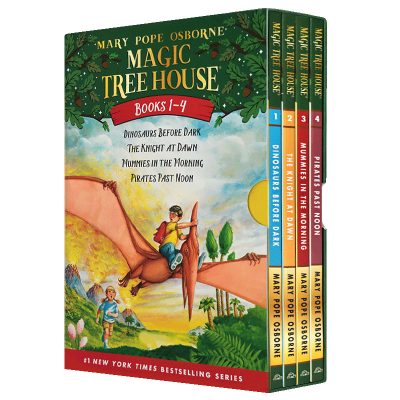 Colección Completa Magic Tree House (4 Volúmenes) - Edición Original en ...