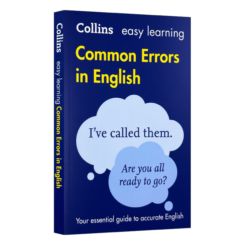 Collins Common English Errors - Améliorez vos compétences en anglais