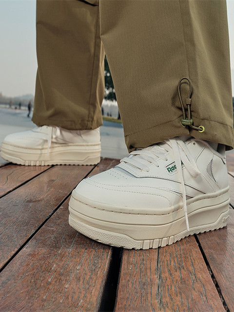 Reebok Club C Extra Women's Classic Retro Thick Sole Heightening ...