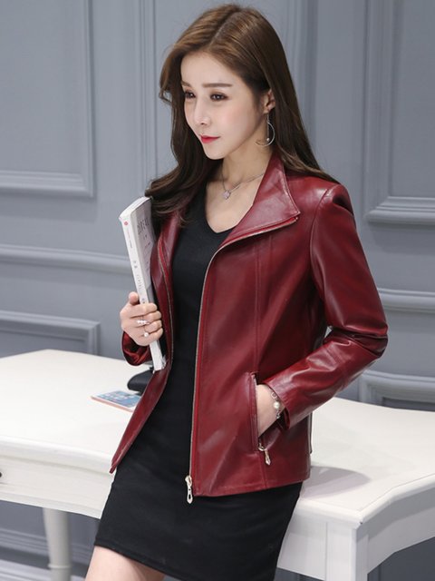 Kelunpu 2025 Spring and Autumn New Short Fashion Fashion Single Leather ...