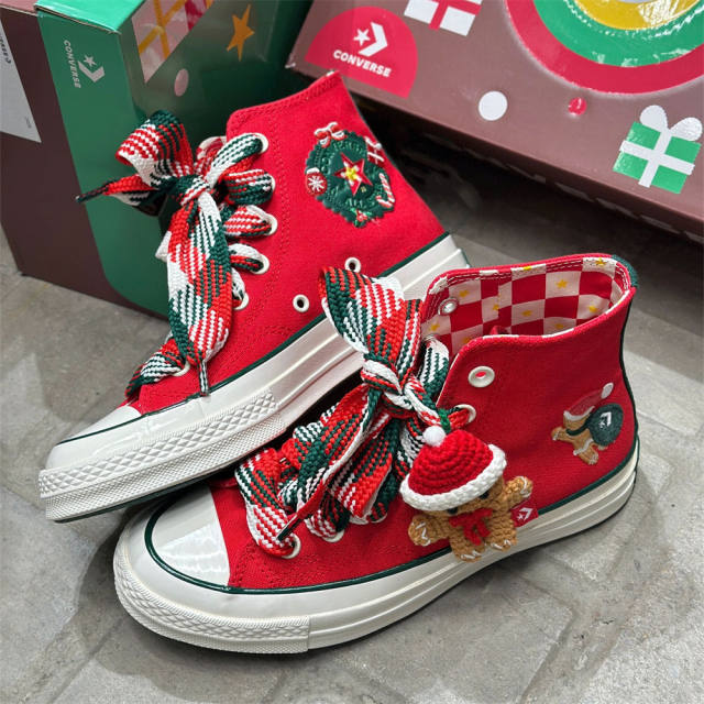 Converse 1970S Christmas Limited Gingerbread Man Doll High-top Canvas ...