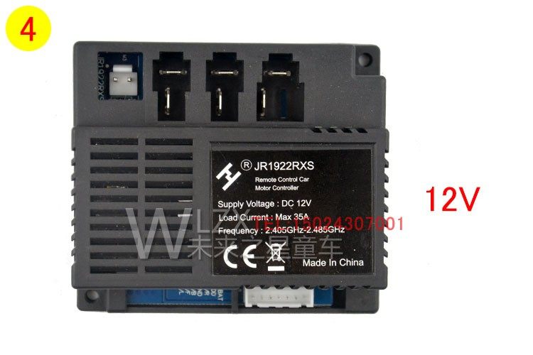 Jr1922rxs Receiver Board - Electric Vehicle Controller for Kids