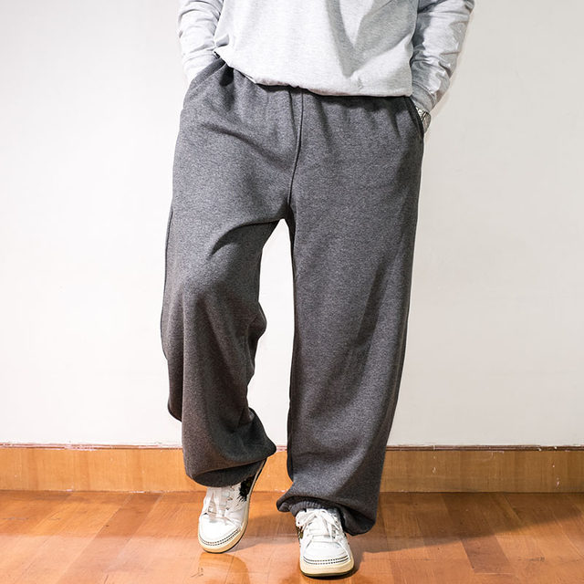 Hip-hop hip-hop fat men's large size leggings sweatpants BBOY plus fat ...