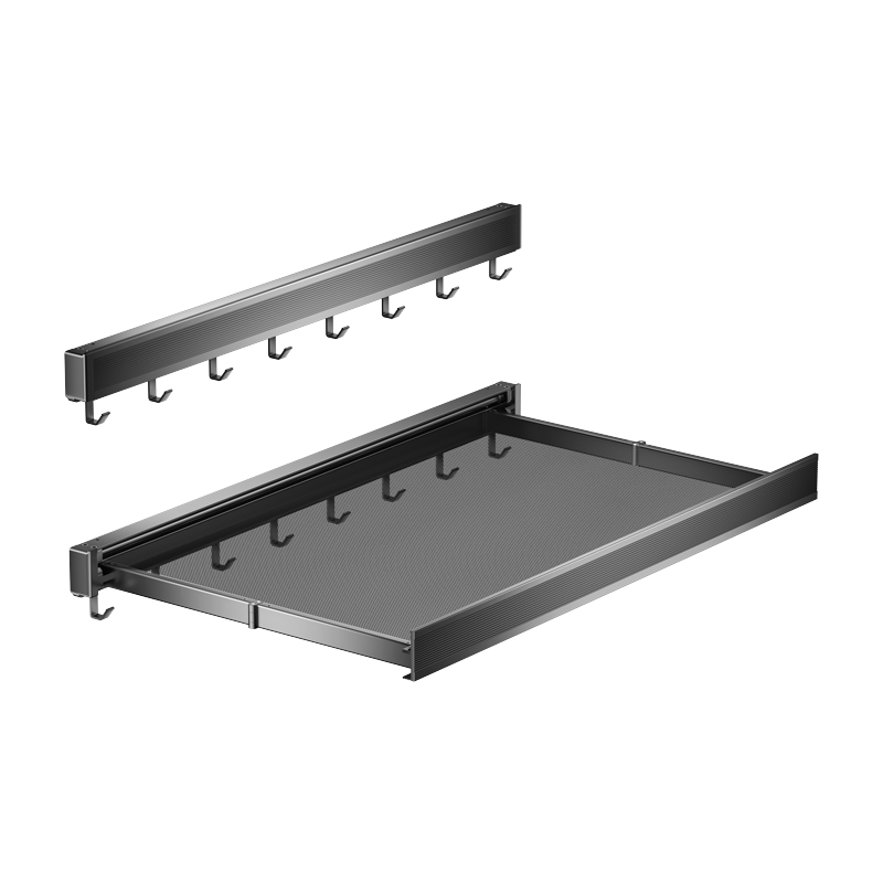 Kitchen Retractable Storage Rack Storage Artifact | Space-Saving Food ...