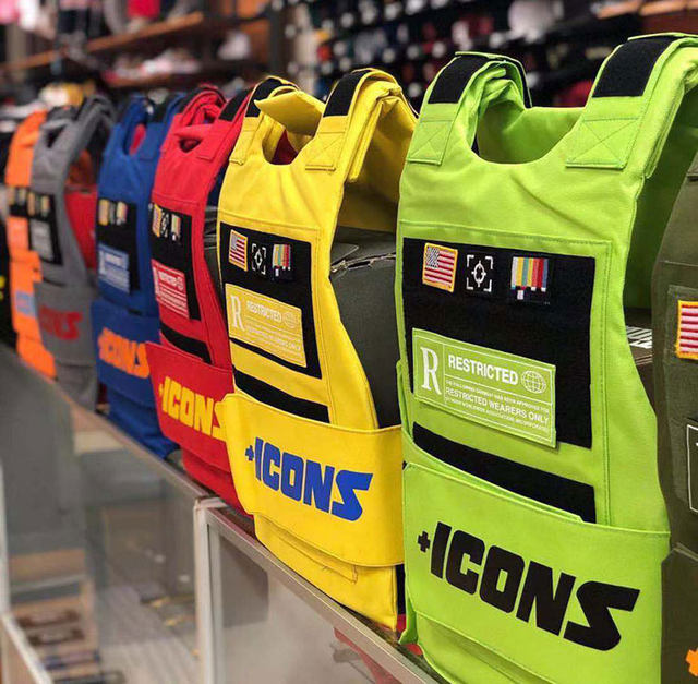 Customized 2023 icons MC VEST RAPPER BAR New Tide Cool Night Shop Rap ...