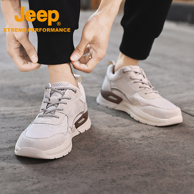 Jeep/Jeep men's shoes new outdoor men's breathable sports shoes wear ...