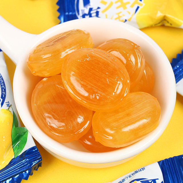 Li Xiang Salty Lemon Flavor Sandwich Hard Candy Bulk Weighing Fruit ...