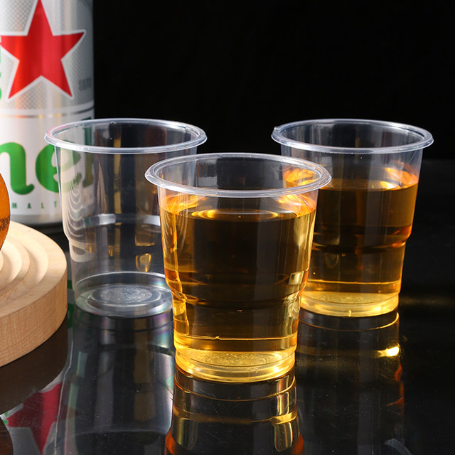 Disposable cup whole box water cup Household aerospace cup Plastic ...