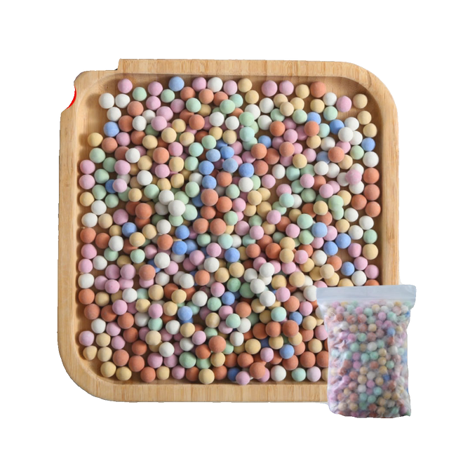 Colored ceramsite particles for flower paving, succulent nutritious ...